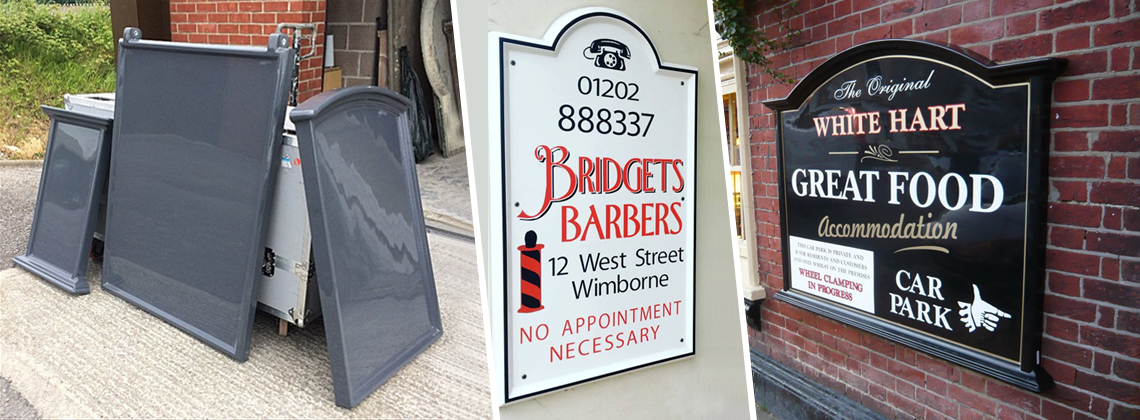 Traditional Wall Signs - Hanging Signs